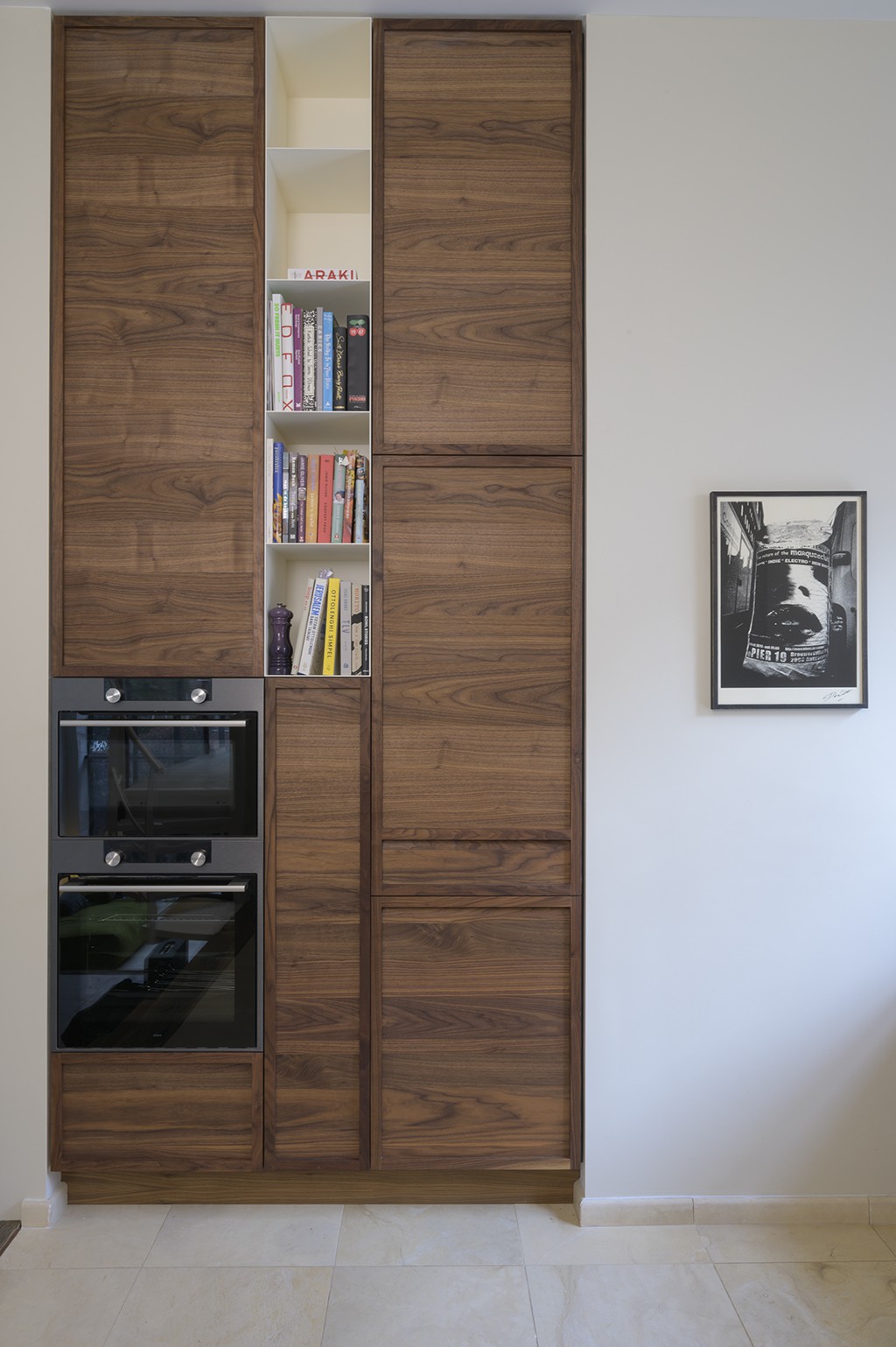 Gefineerd MDF Noten Amerikaans Mixmatch A/B+ | BLOK Plaatmateriaal